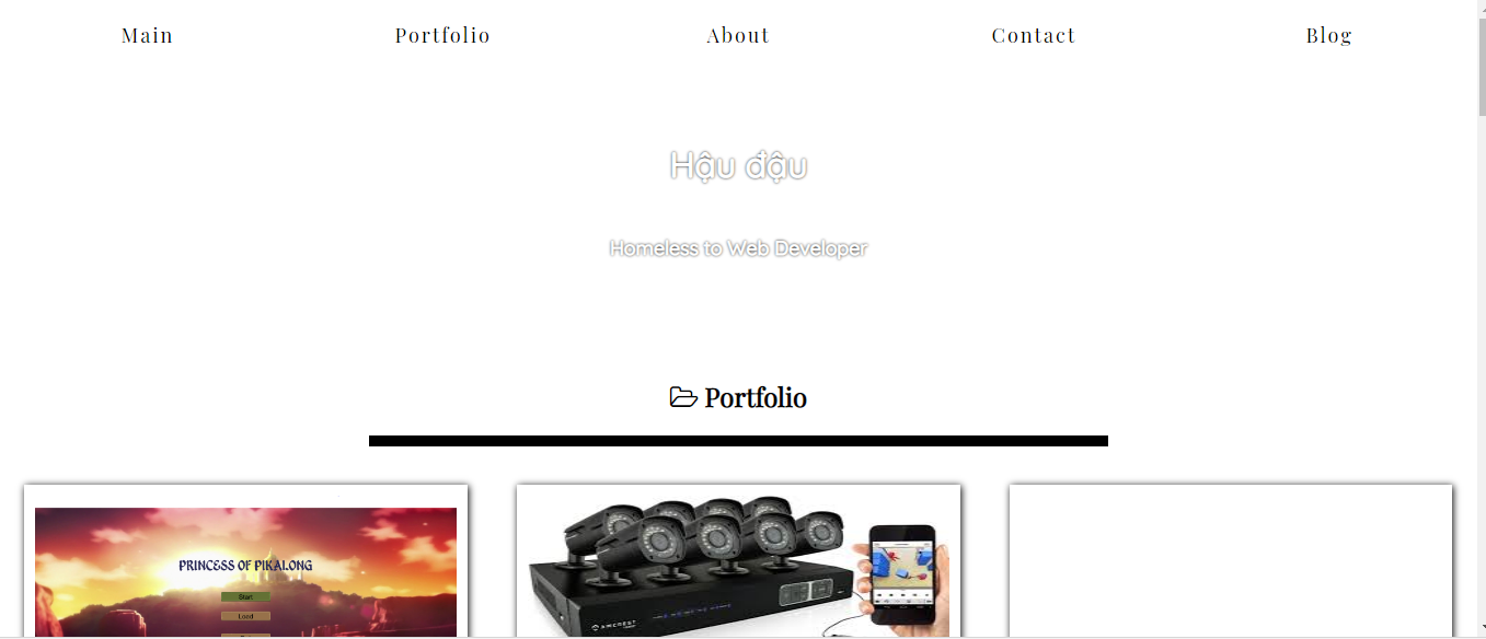 Hau Tran's portfolio